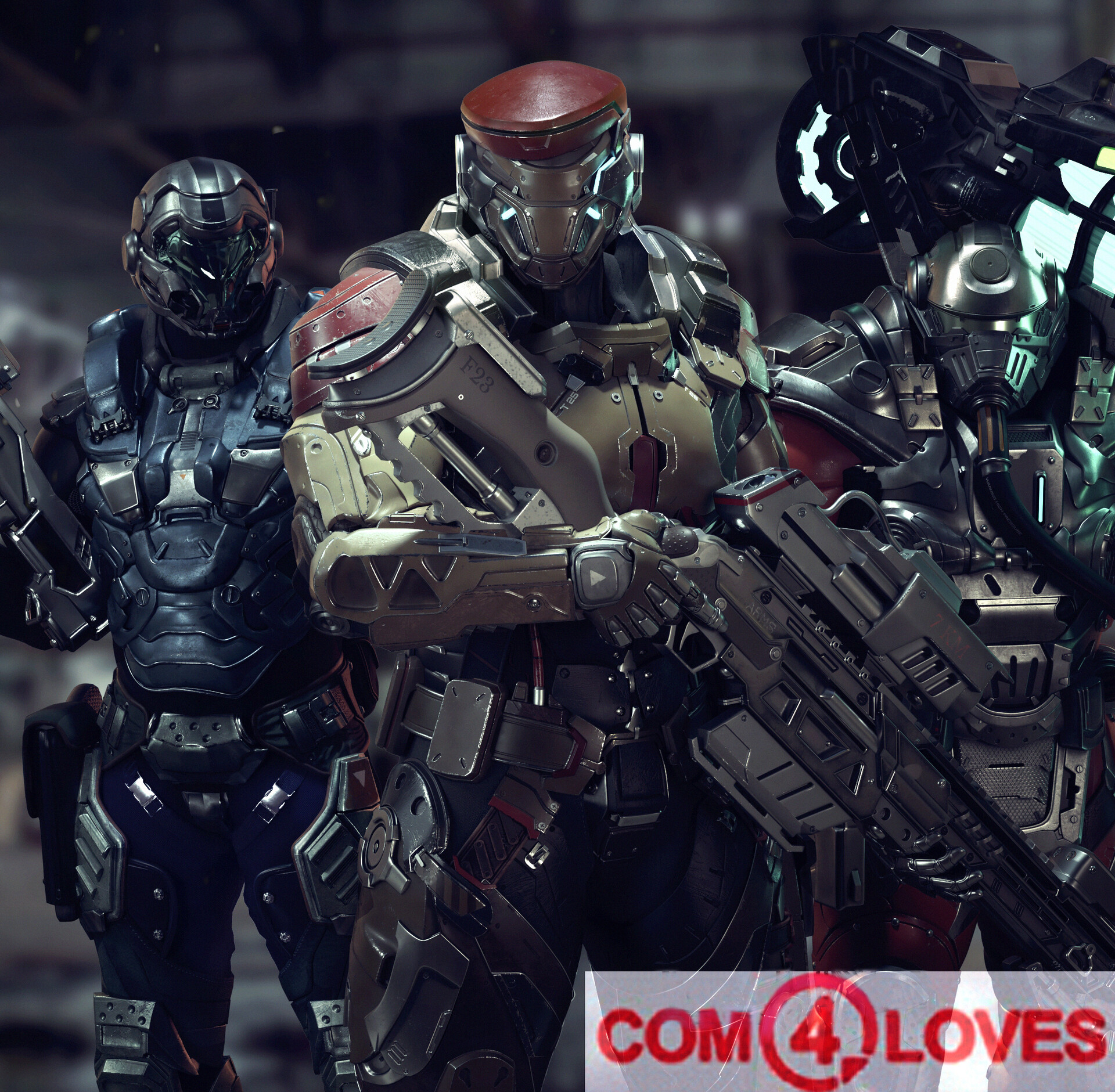 ArtStation - Red Alert - Com 4 Loves