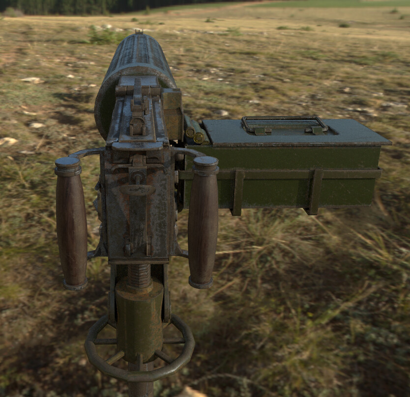 ArtStation - Vickers HMG