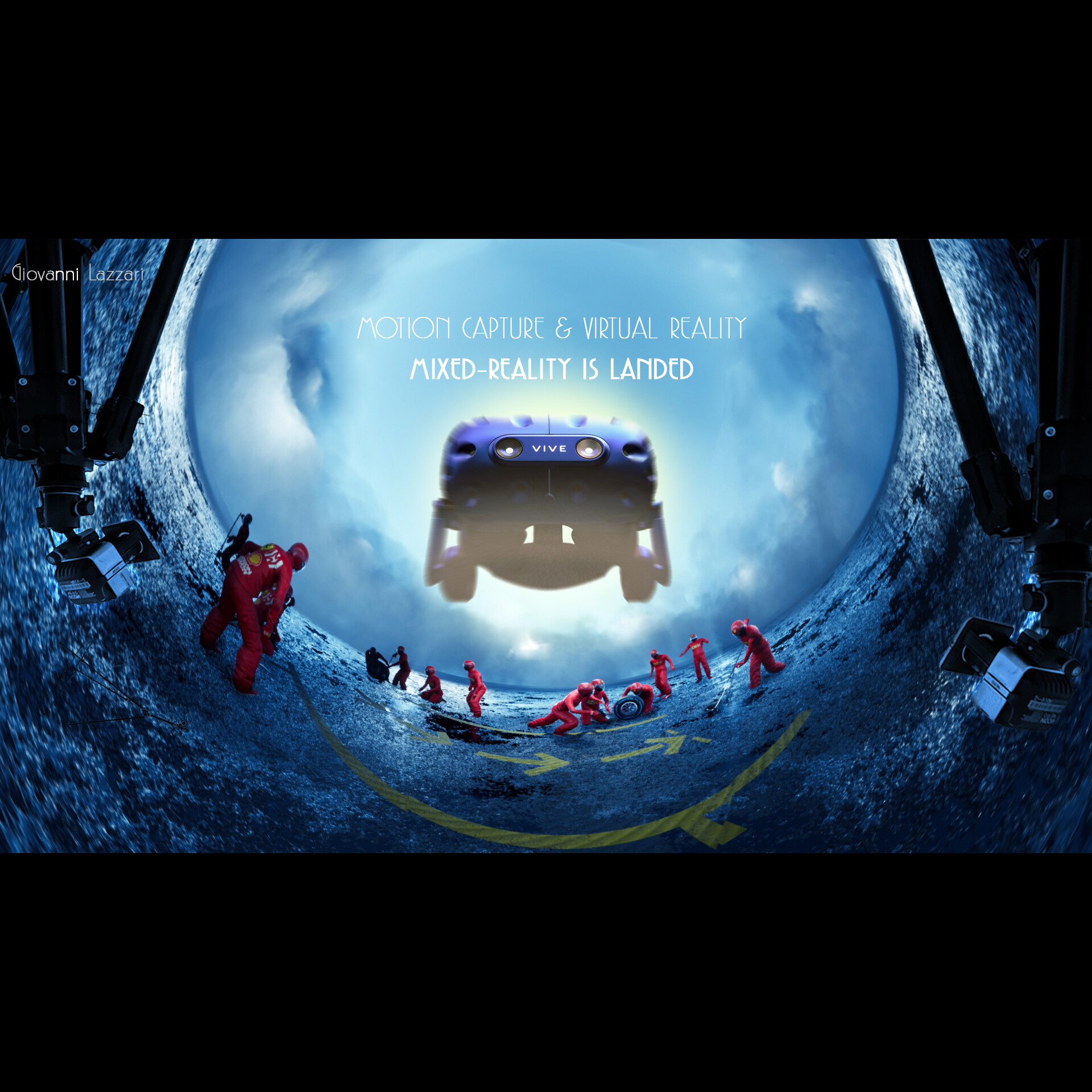 ArtStation - The pit stop - a collaborative Mixed Reality training (VR ...