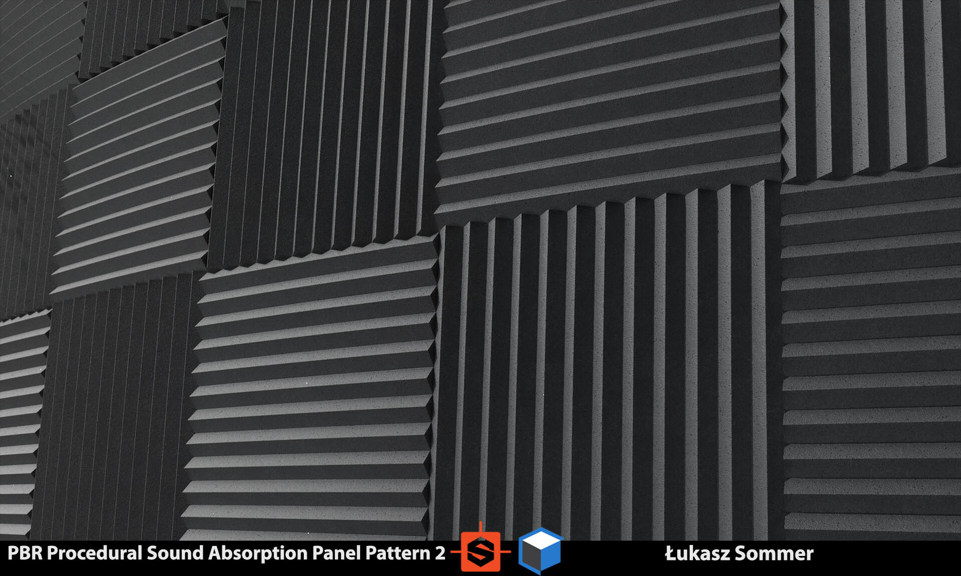 ArtStation - Sound Absorption Panels 2