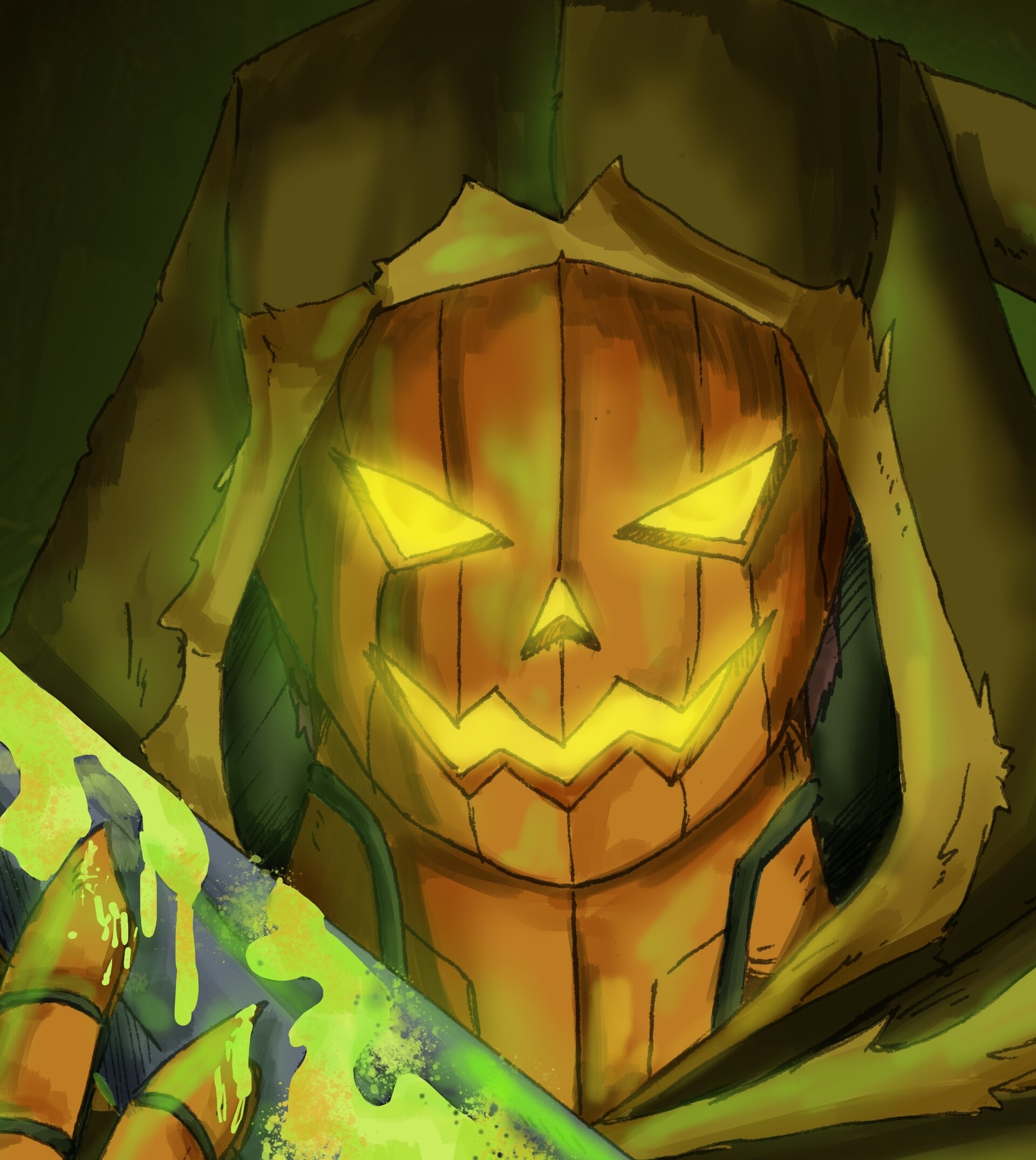 ArtStation - Halloween Mosgharl Armor