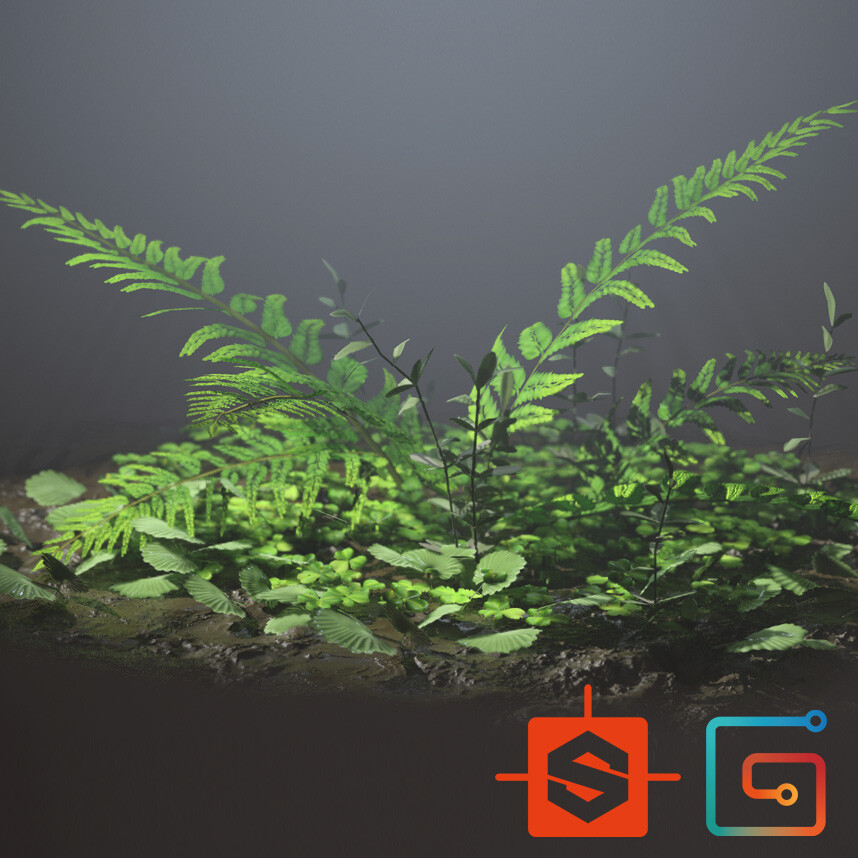 ArtStation - Substance Designer Foliage
