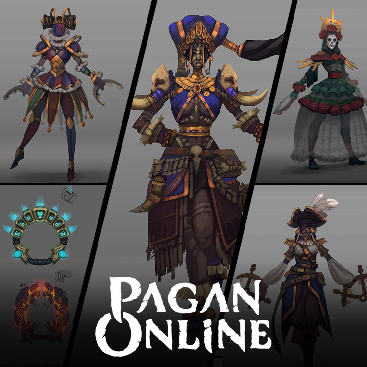 ArtStation - Masha character development concept art