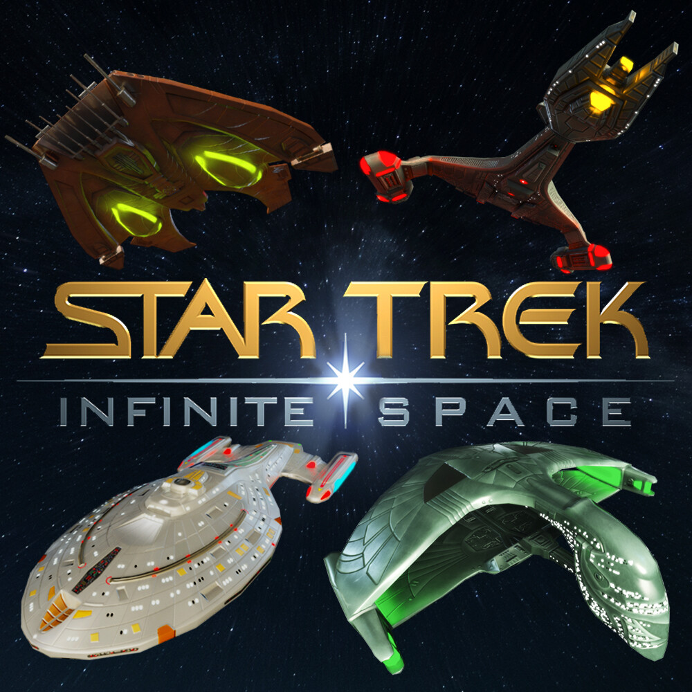 ArtStation - Star Trek - Infinite Space (unreleased) Spaceships (2011)