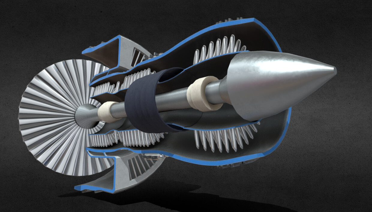 ArtStation - Jet Engine