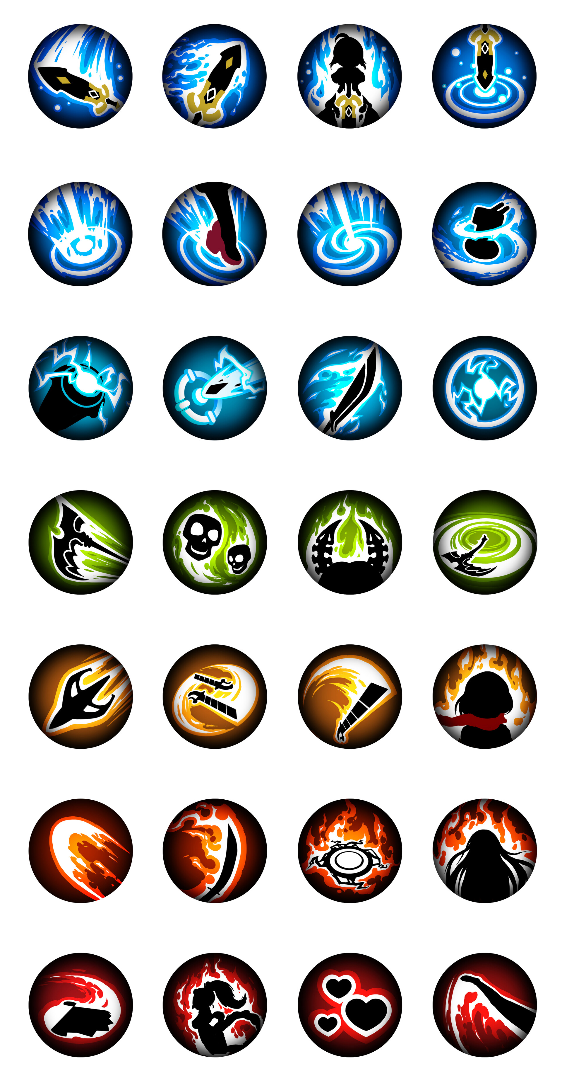 ArtStation - skill icon