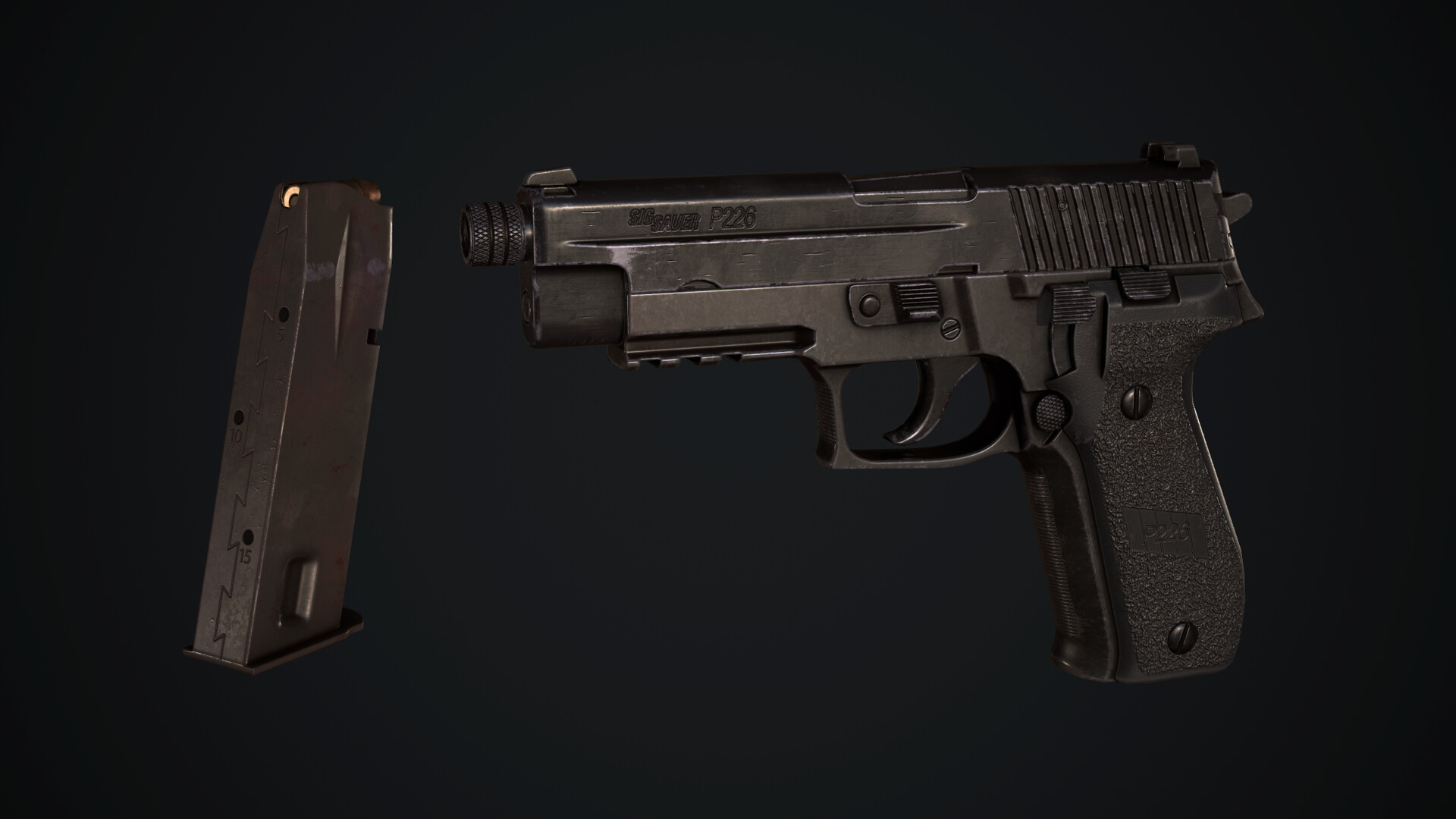 ArtStation - Sig Sauer P226
