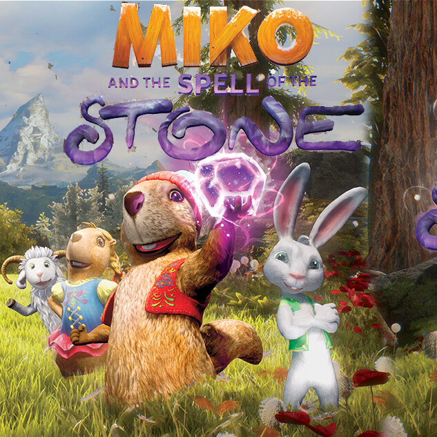 ArtStation - Miko and the Spell of The Stone