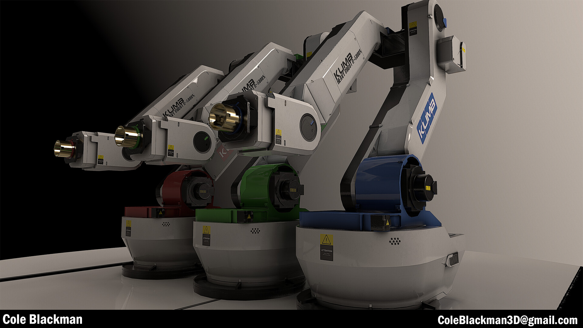 ArtStation - Kuma Industrial Robot Hi-Res