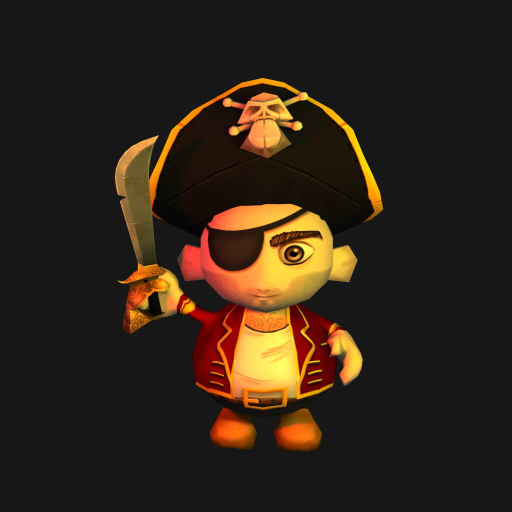 ArtStation - Chibi Pirate Character