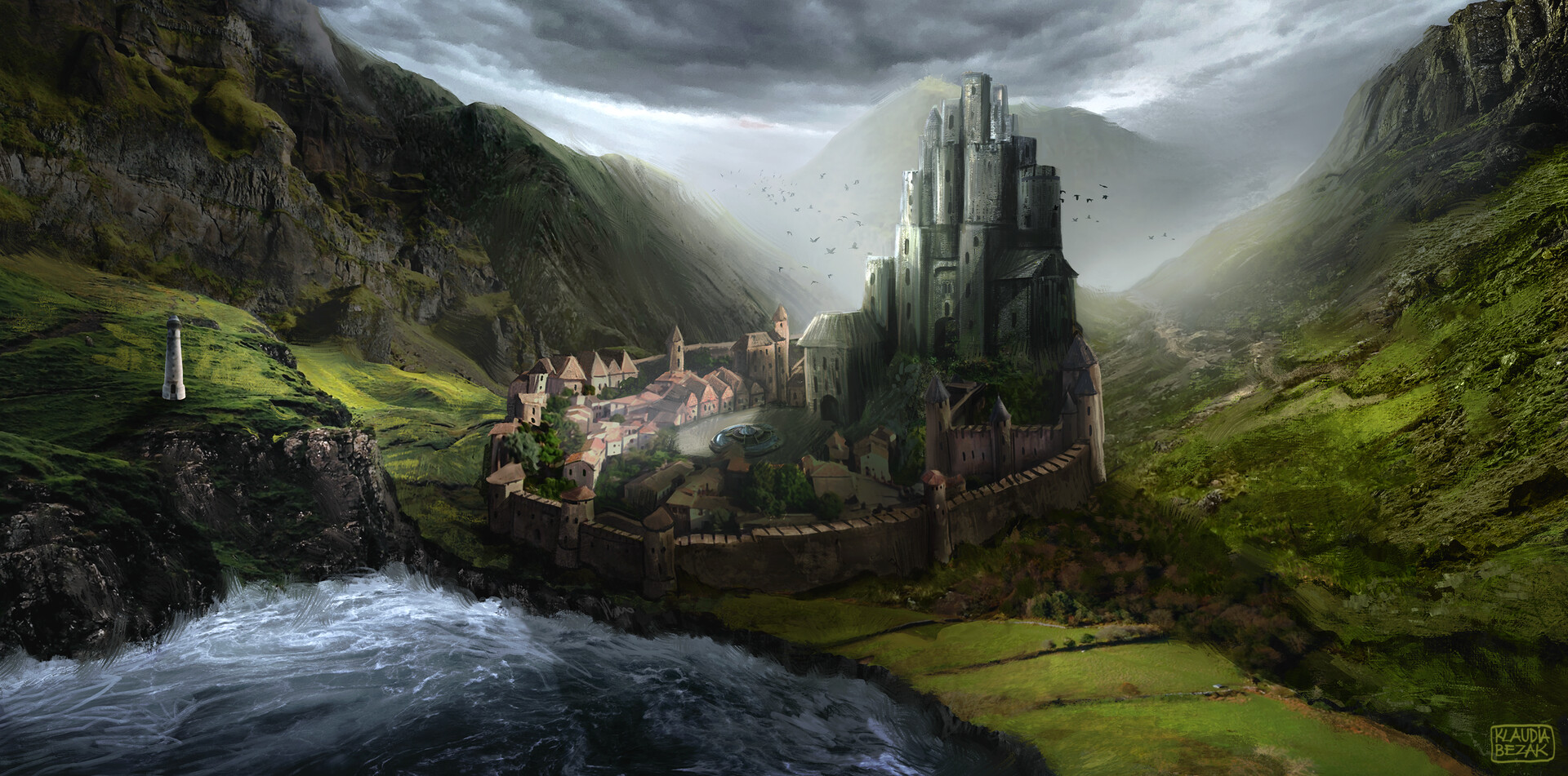 ArtStation - Irish Castle