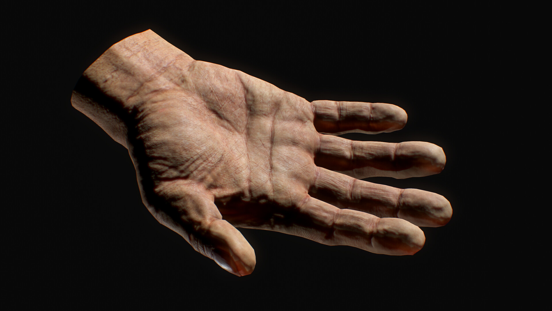 ArtStation - Realtime hand study