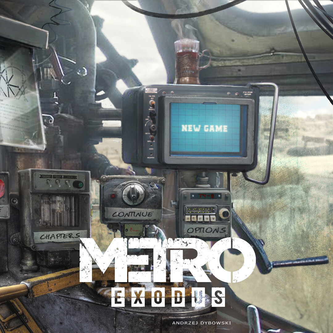 ArtStation - Metro Exodus Main Menu