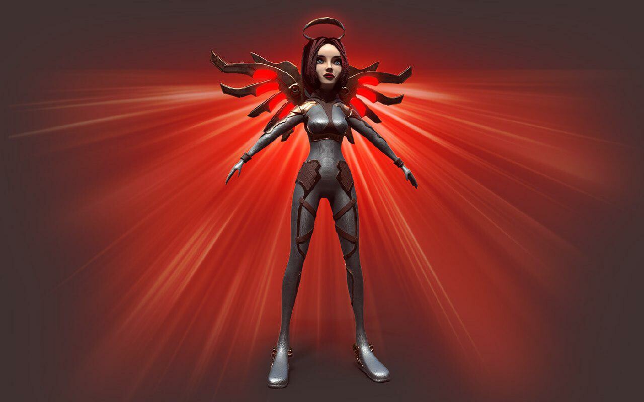 ArtStation - RED ANGEL