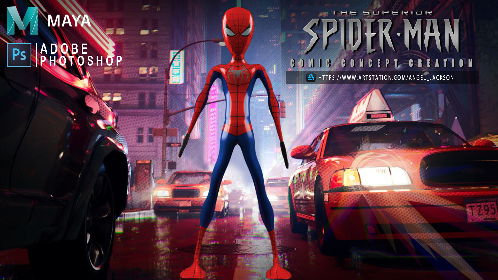 ArtStation - SpiderMan (COMIC CONCEPT)