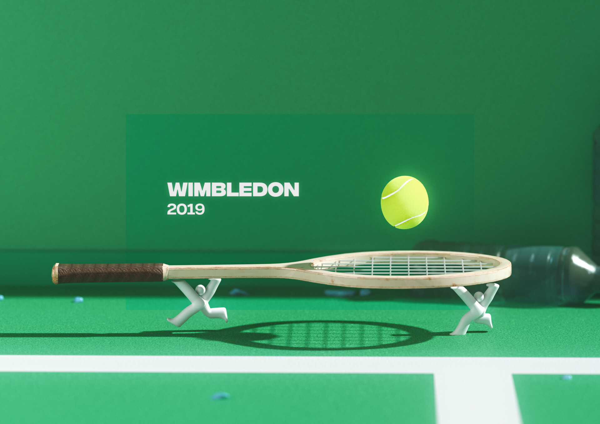 ArtStation - Wimbledon 2019 LOOP
