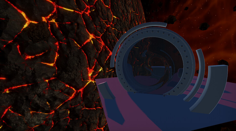 ArtStation - Distortion Portal Shader Unity