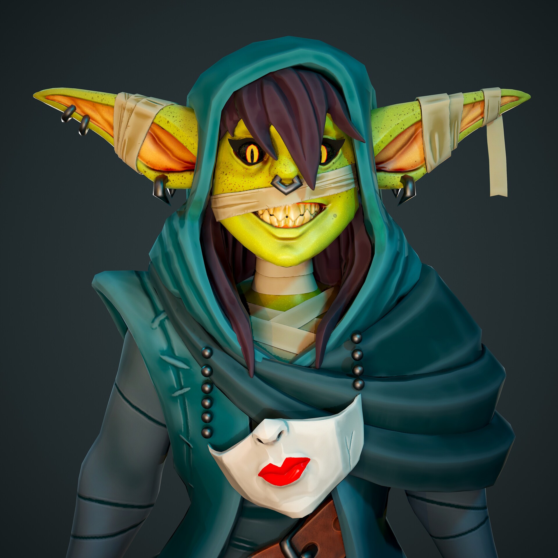 ArtStation - Nott the Brave ! Real time character