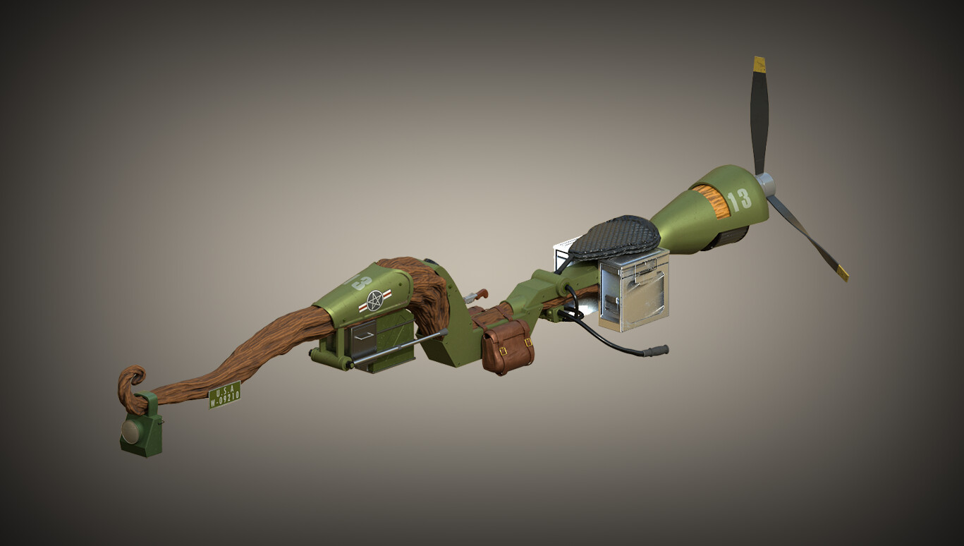 ArtStation - Battle Broom