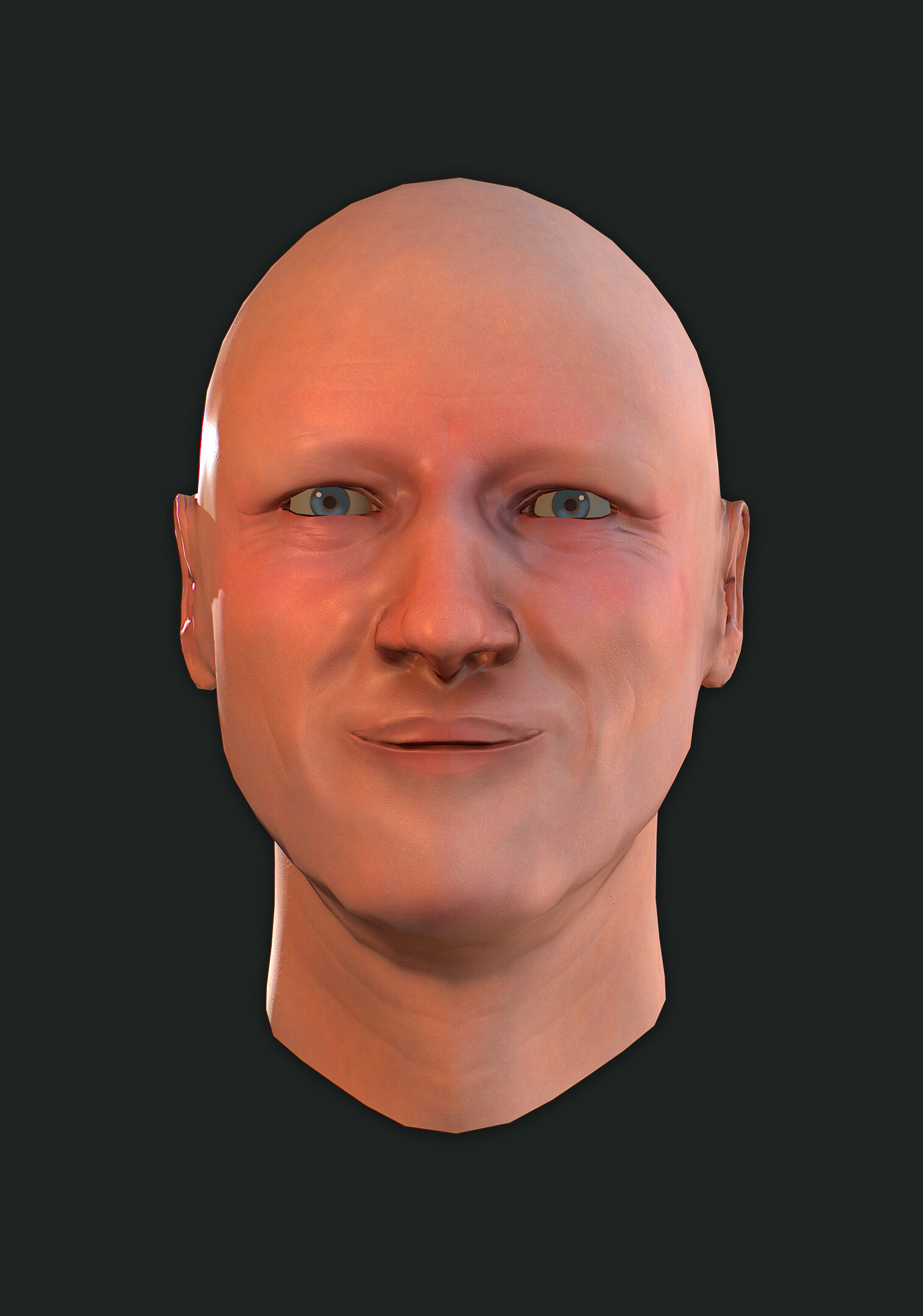 ArtStation - Head-Brad Pitt