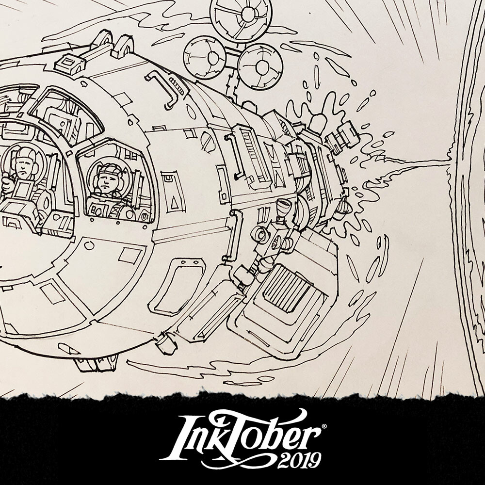 ArtStation - INKTOBER 2019: 19 "SLING"