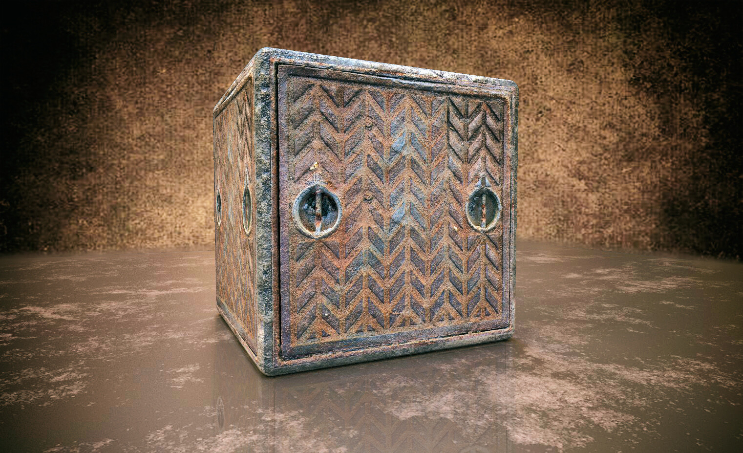 ArtStation - Manhole cover