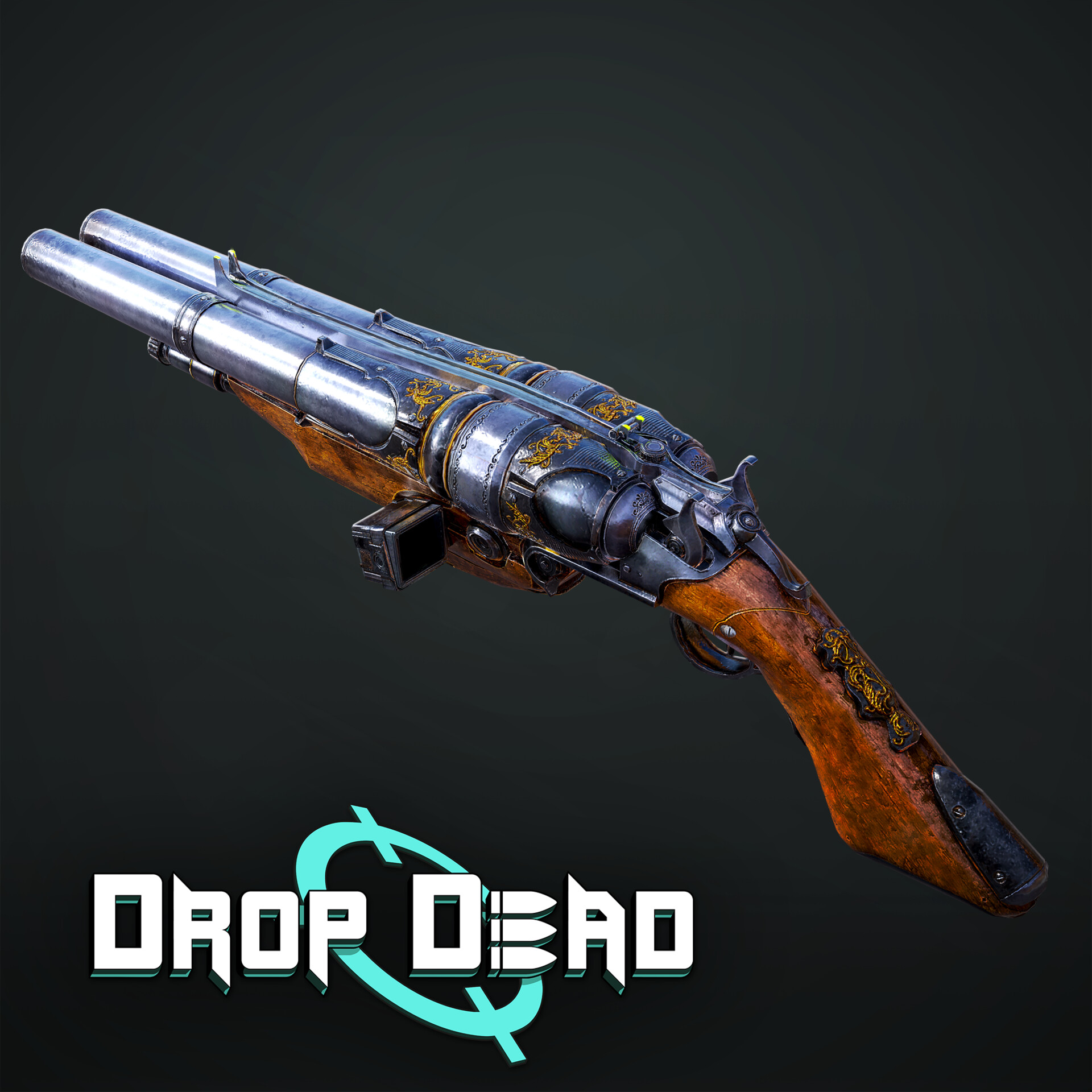 ArtStation - Drop Dead VR Mobile Shotgun Assets