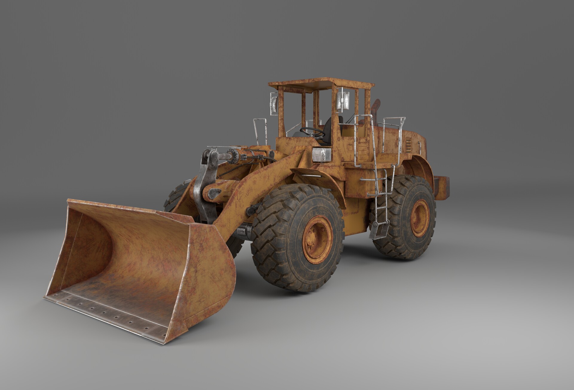 ArtStation - Front Loader Truck