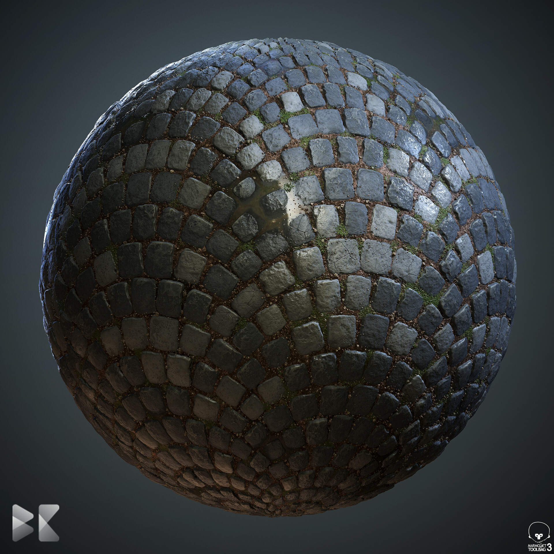 ArtStation - Old Cobblestone Study