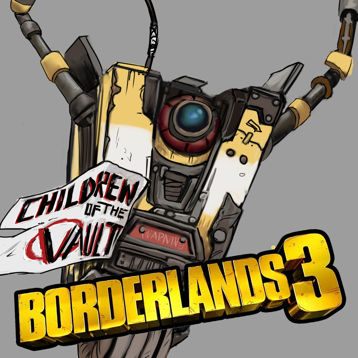 ArtStation - Borderlands 3 street art promo