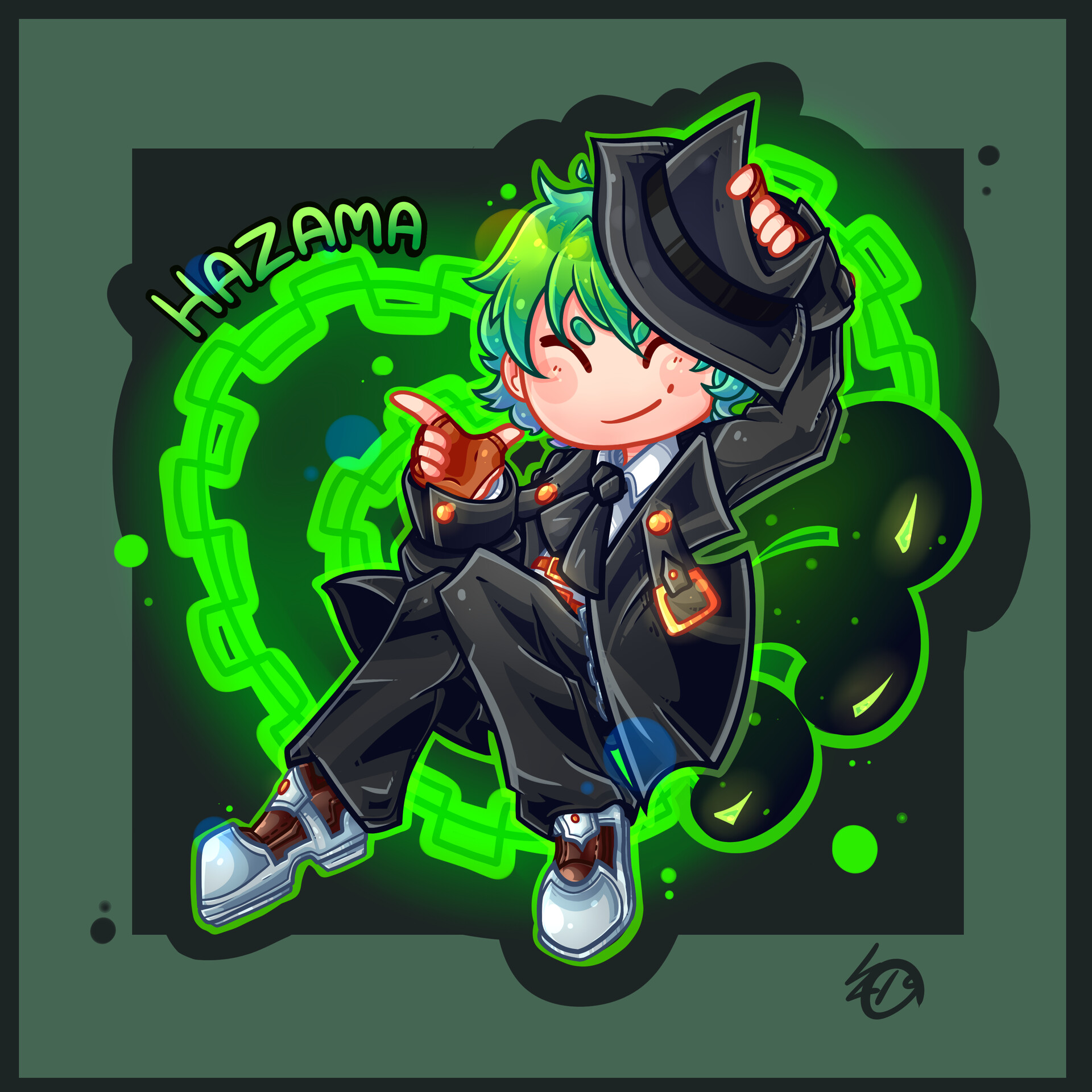 ArtStation - Hazama Chibi