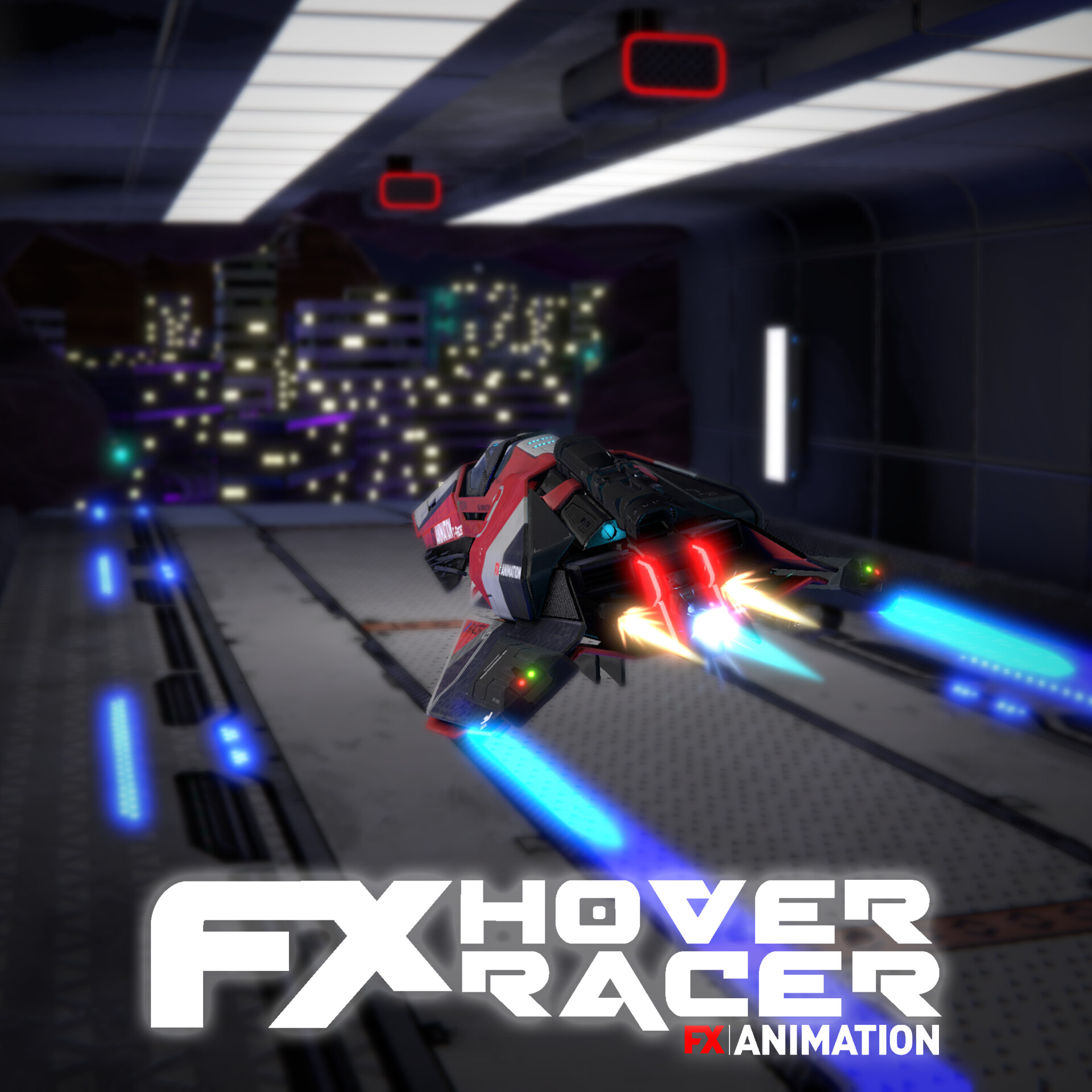 ArtStation - FX Hover Racer - Environment Art