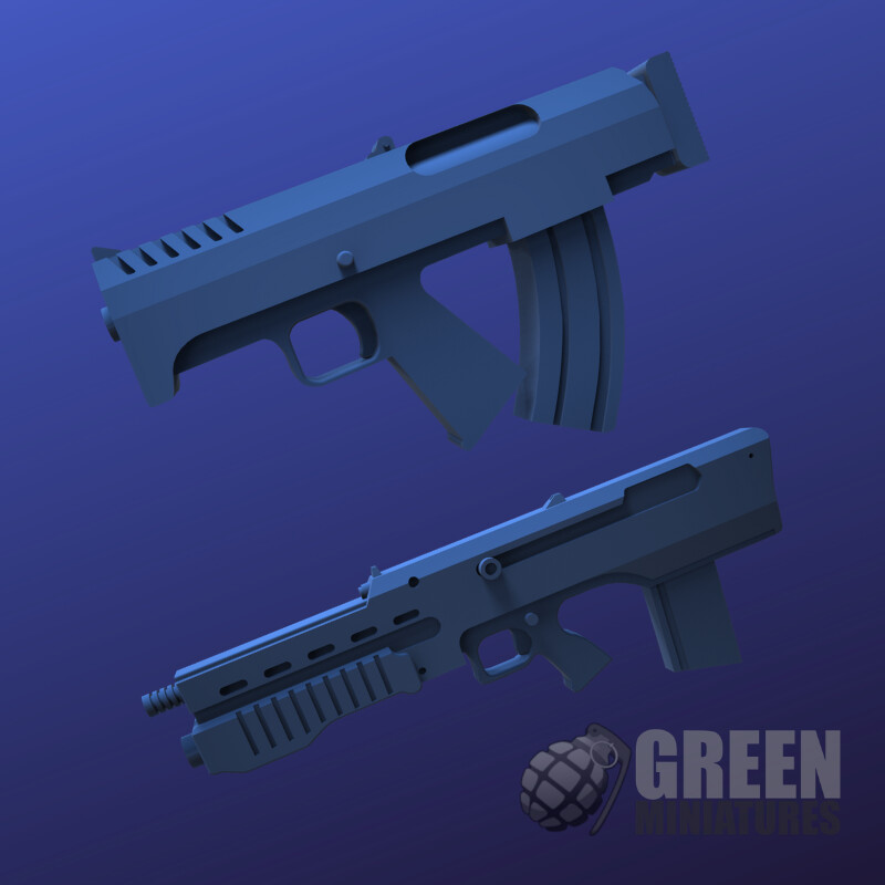 ArtStation - Hand weapons 1