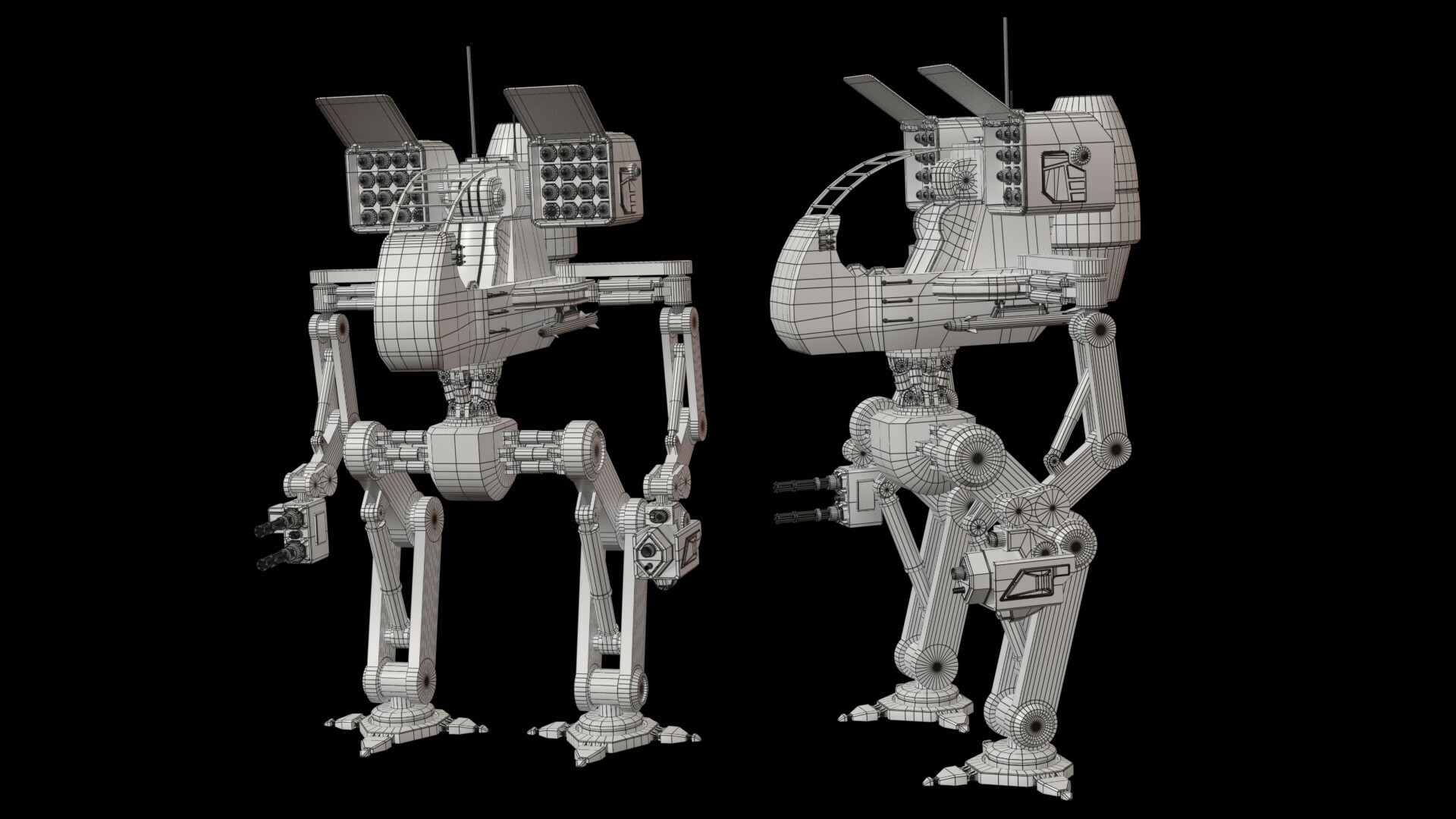 Artstation Wireframes