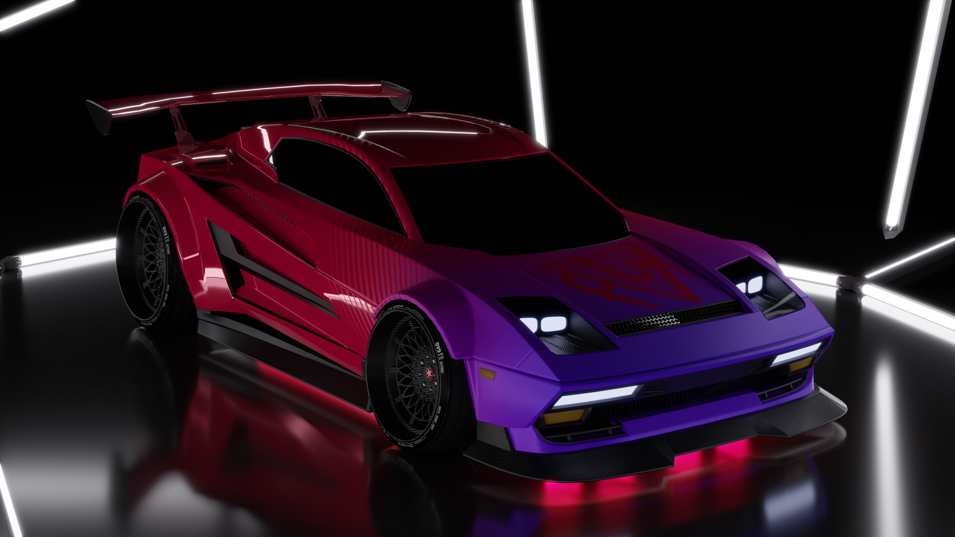 Miguel Barbosa - RocketLeague's Diestro Widebody - Inspired by NFS Heat