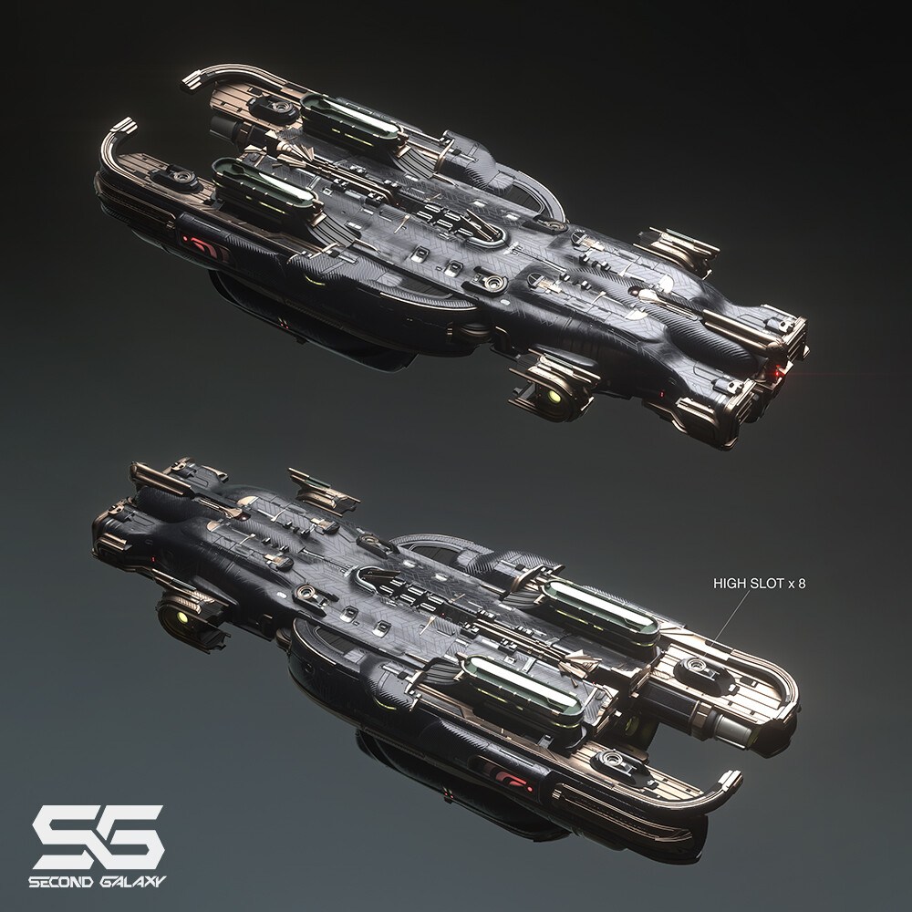 ArtStation - Second Galaxy: Destroyer 'Ninlil'