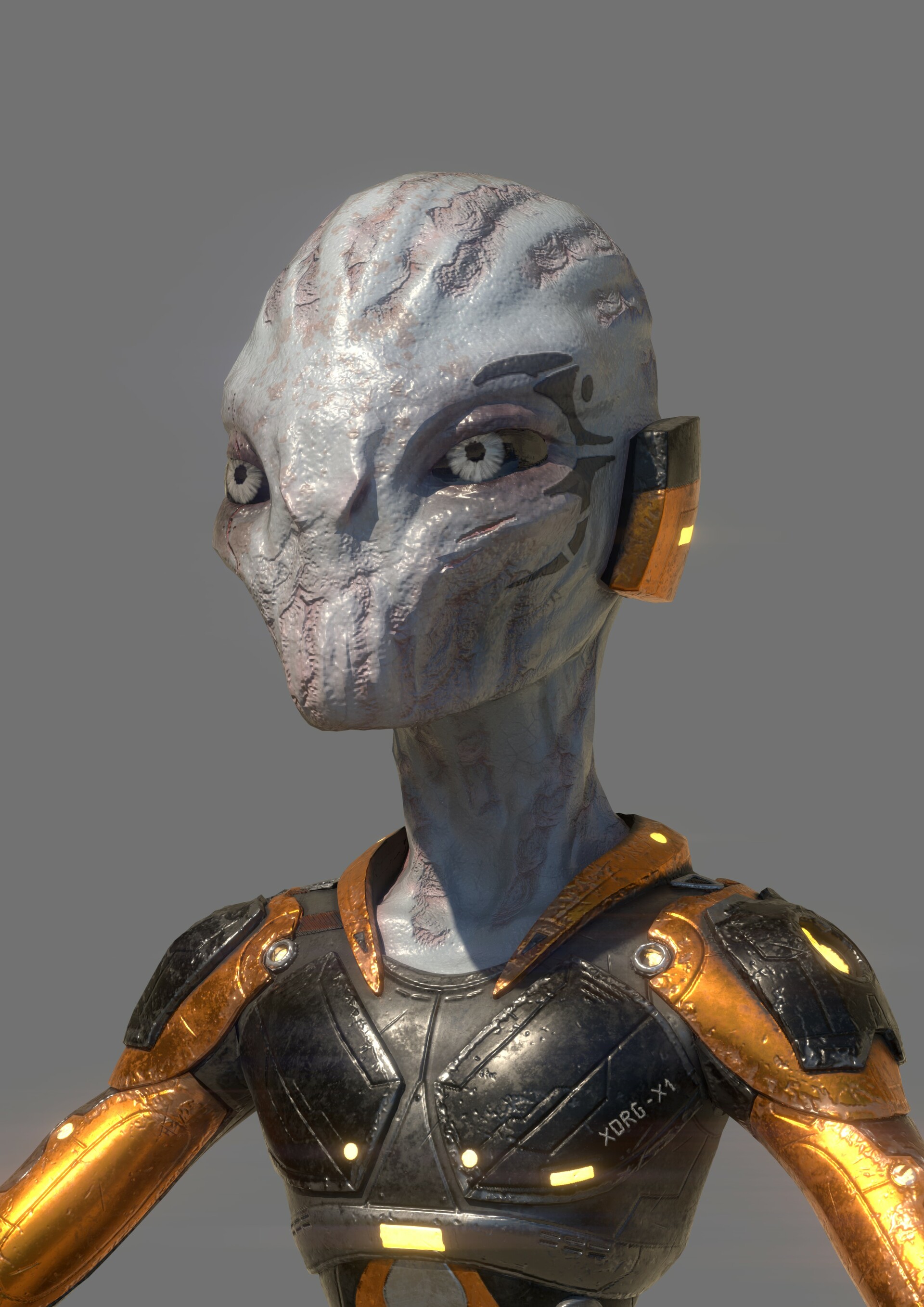 ArtStation - Alien interface exam HEAJ