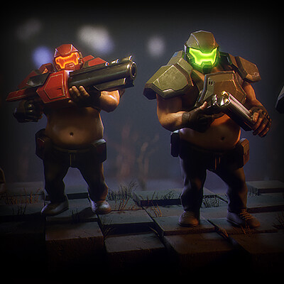 ArtStation - FAT DOOMGUY