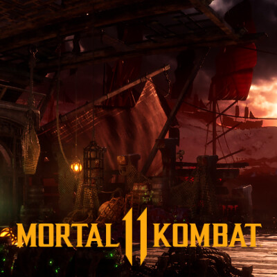 ArtStation - Mortal Kombat 11 Kharon's Ship