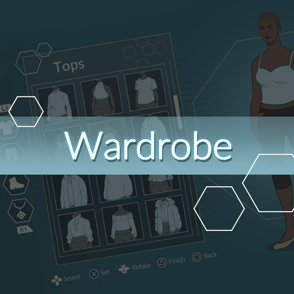 ArtStation - Wardrobe UI