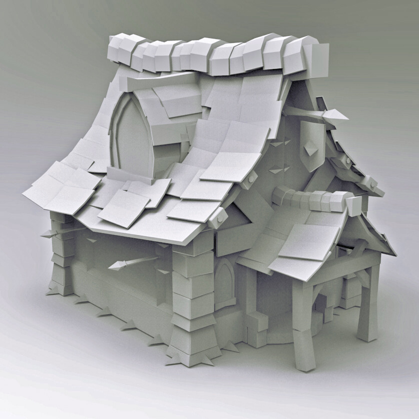 ArtStation - Blacksmith House