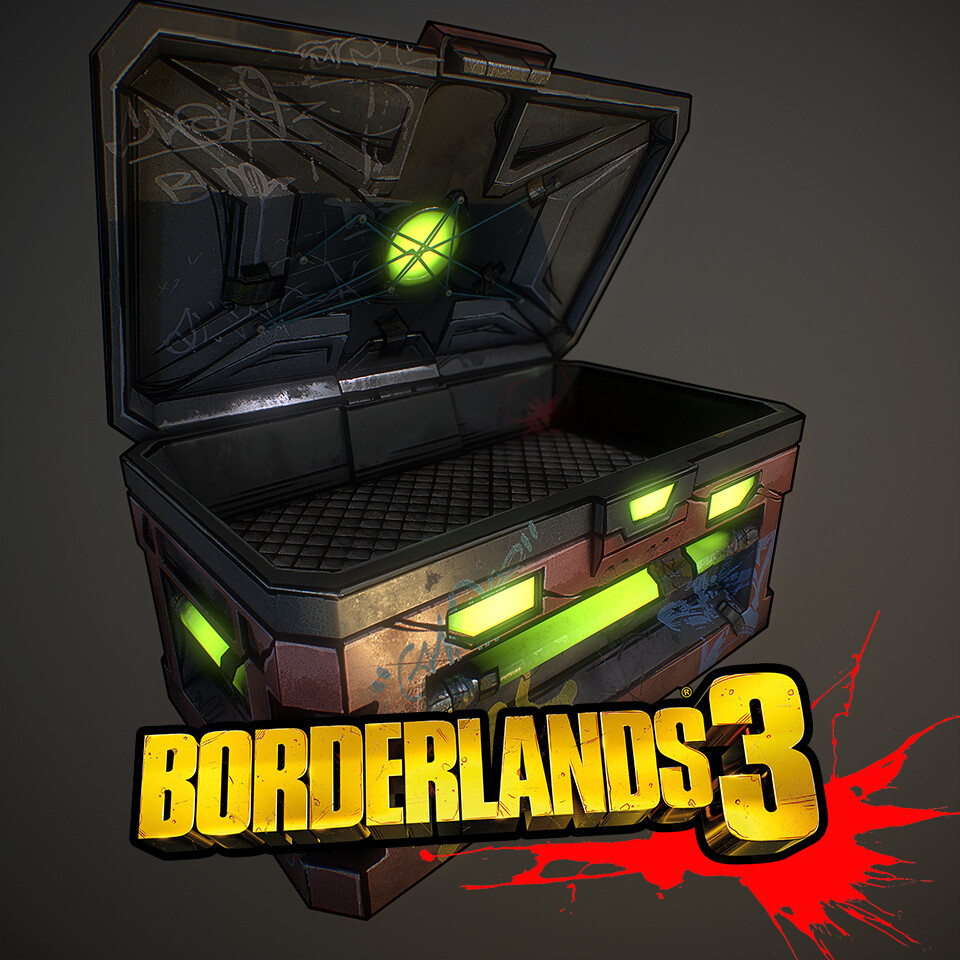 ArtStation - Borderlands 3 Ammo Loot Chest
