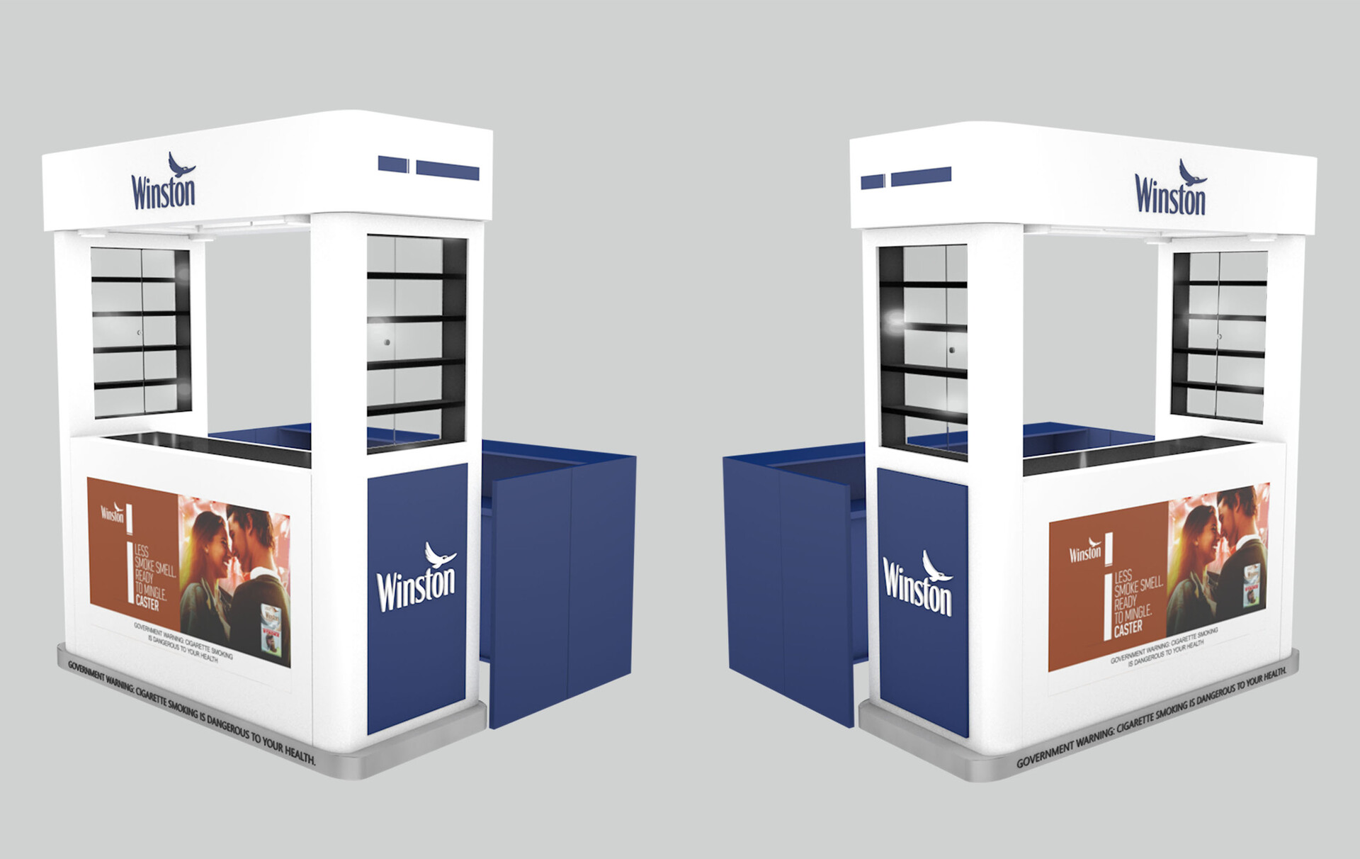 ArtStation - Cigarette Kiosk