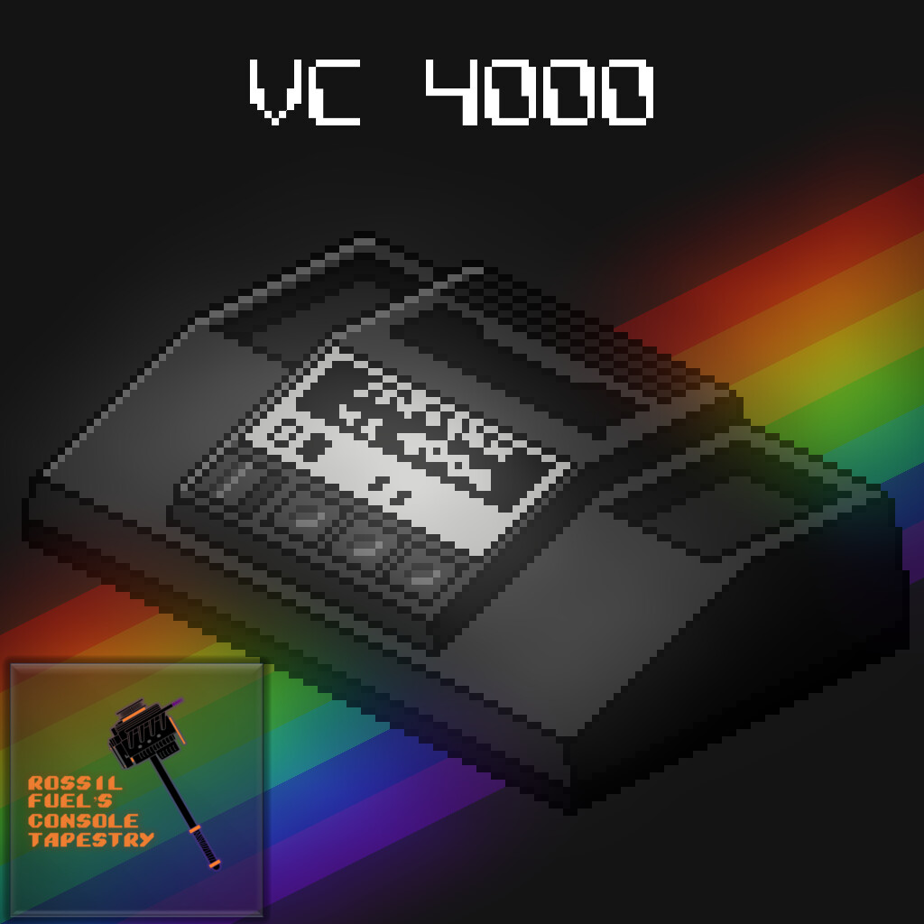 ArtStation - Rossil Fuel's Console Tapestry #10: Interton VC4000