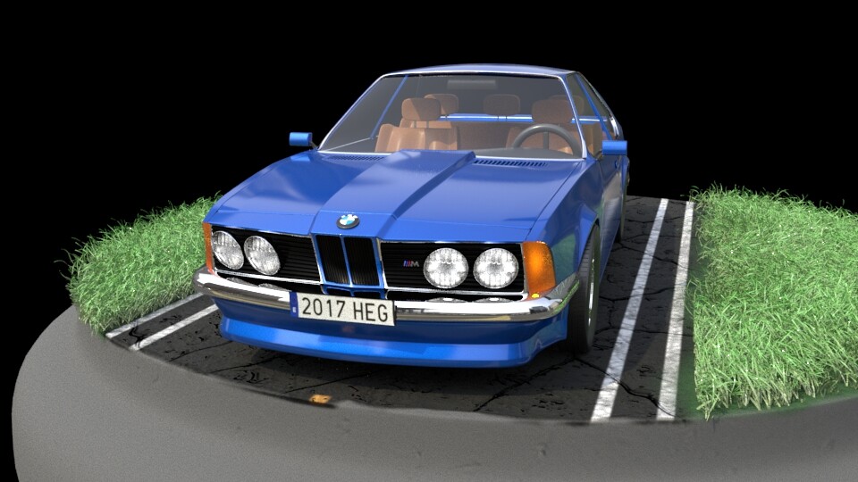 ArtStation - BMW 3D/ model and texture