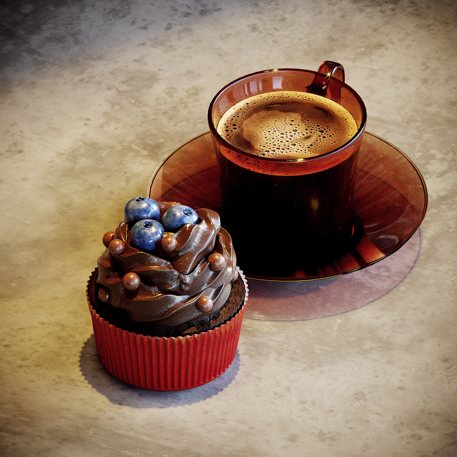 ArtStation - Cupcakes and Coffee