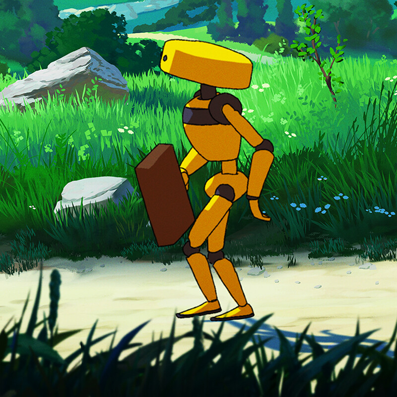 ArtStation - Heading for new adventures - grease pencil animation