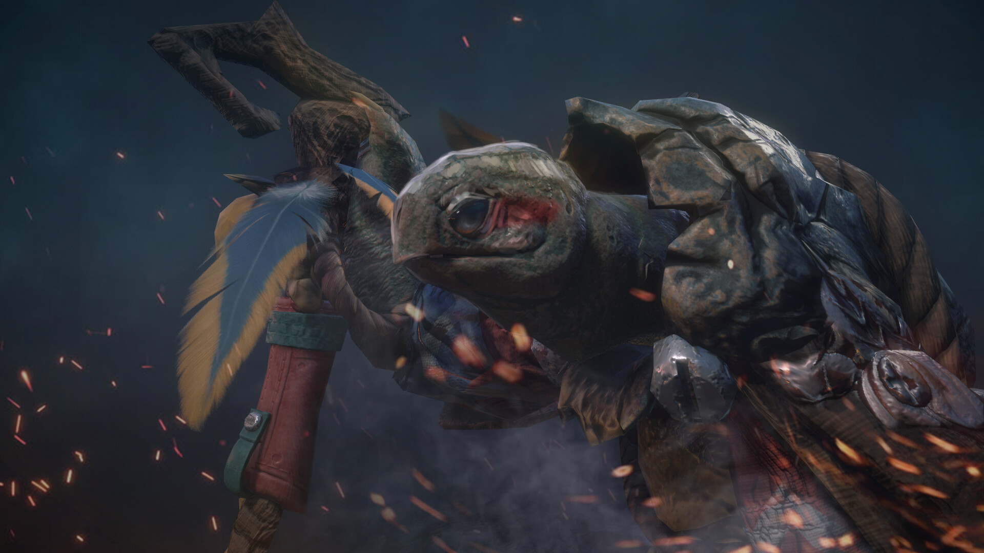 ArtStation - Atxaka - Shamanic Turtle