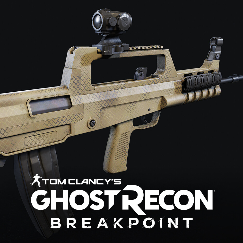 ArtStation - T95 Light Machine Gun