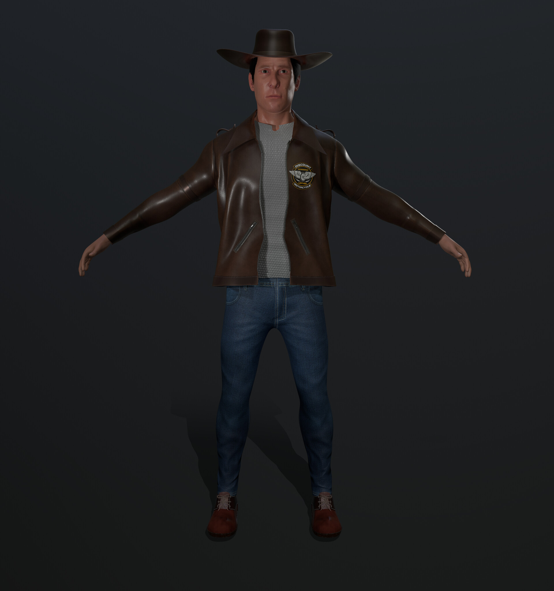 ArtStation - CowBoy -3D Modelling